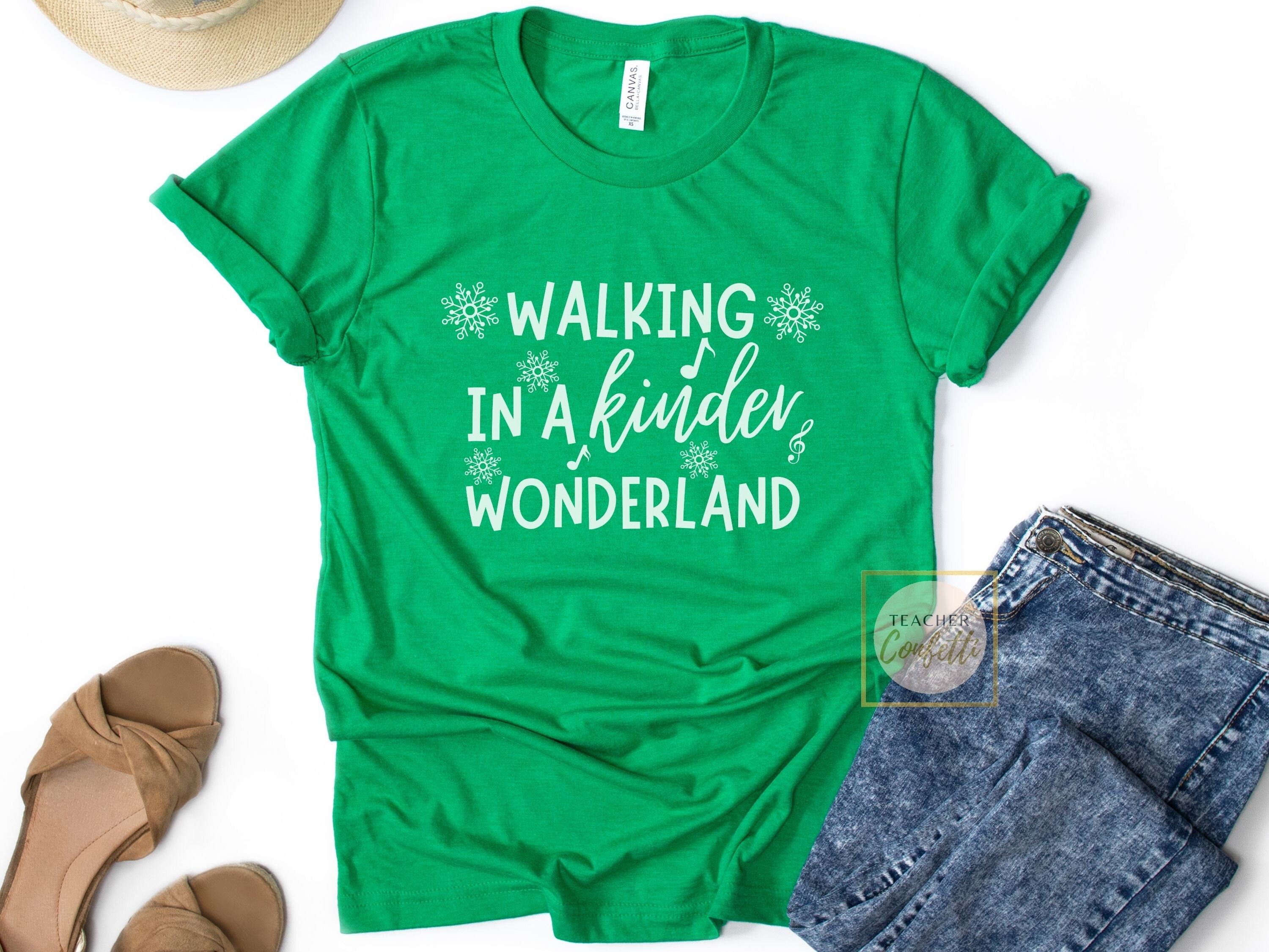 Holiday Teacher Shirts / Kindergarten Teacher Shirt / Winter | Etsy
