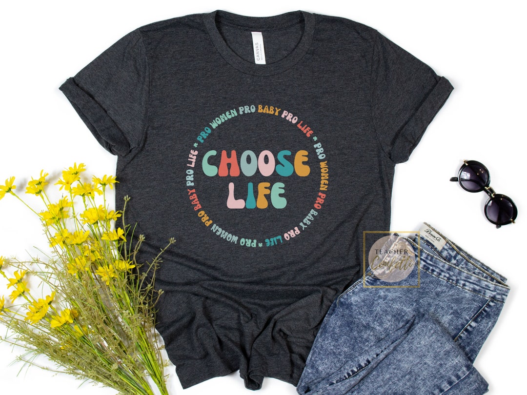 Pro Life Shirt, Pro-life Tshirt Retro, Prolife Tshirt, Defend Life ...