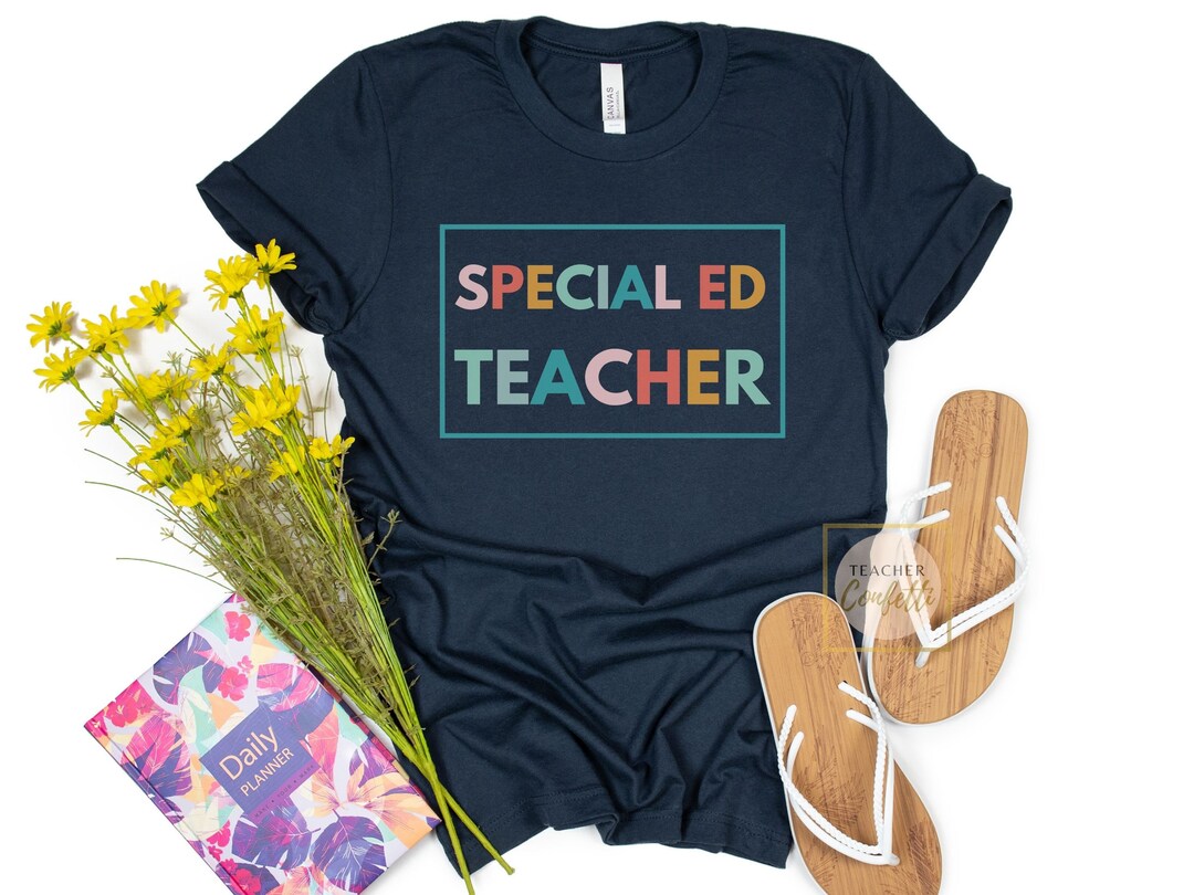 Special Education Teacher Shirts, Retro Special Education Tshirts ...