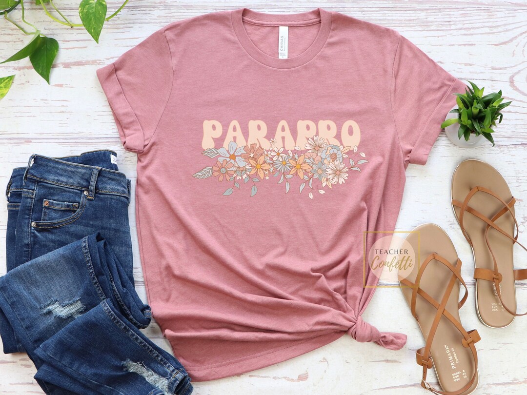 Parapro Shirts Retro, Paraprofessional Shirt, Para Shirt, Retro ...