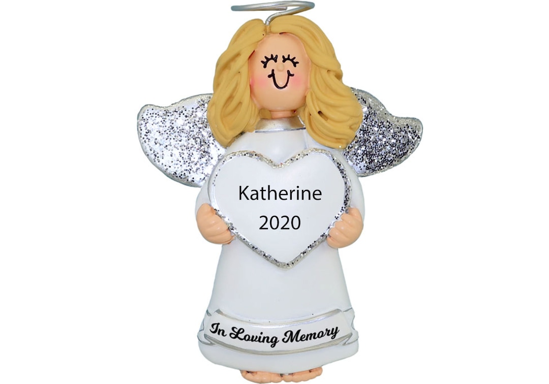 In Loving Memory Ornament Personalized Memorial Christmas Ornament ...