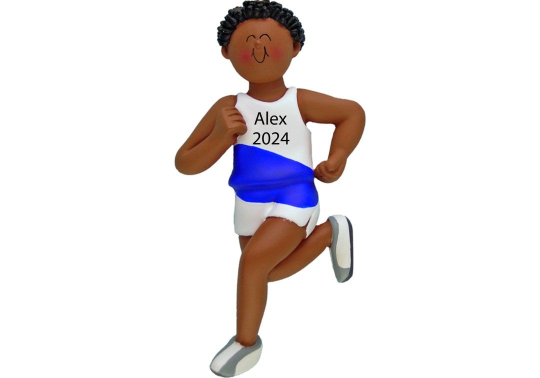 Personalized Running Ornament Runner Christmas Ornaments 2025 Marathon ...