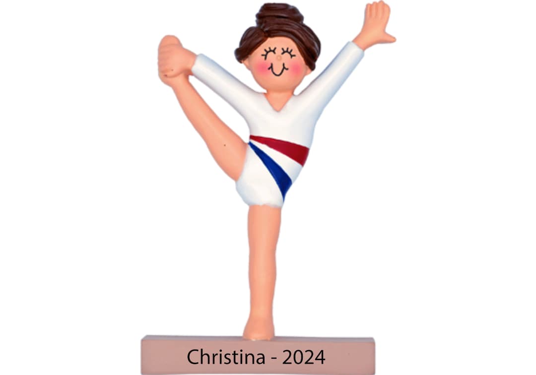 Gymnast Girl Ornament, Gymnastics Ornament, Gymnastics Gifts for Her ...