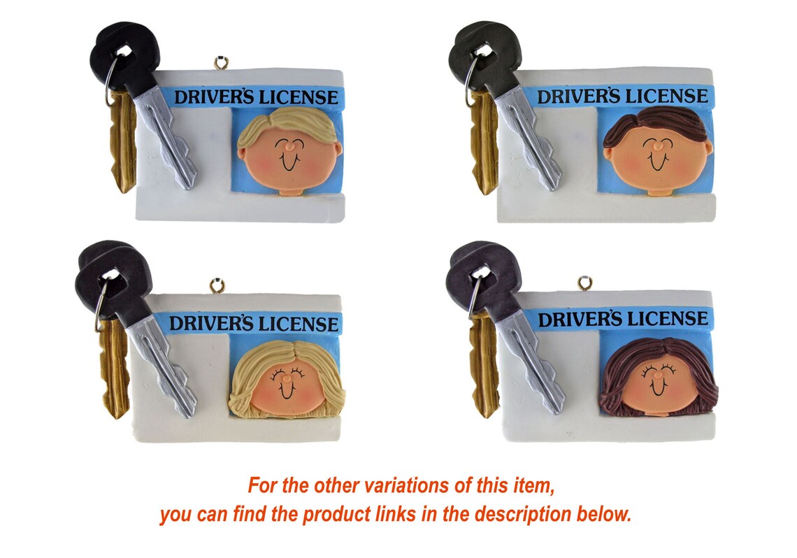 Drivers License Ornament New Driver Ornament Personalized - Etsy