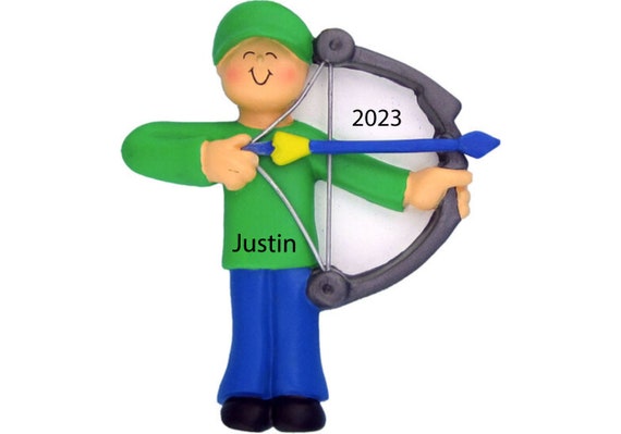 Archery Ornaments Christmas Gifts 2024 Custom Archery Gifts for Him Boy Bow and Arrow Ornaments Hunting Boy Ornament Hunter Ornaments Etsy UK