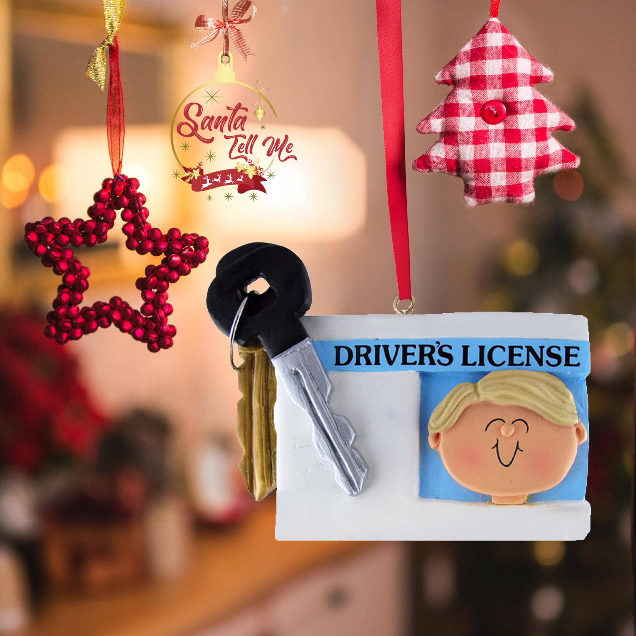 Drivers License Ornament, New Driver Ornament, Personalized Christmas ...