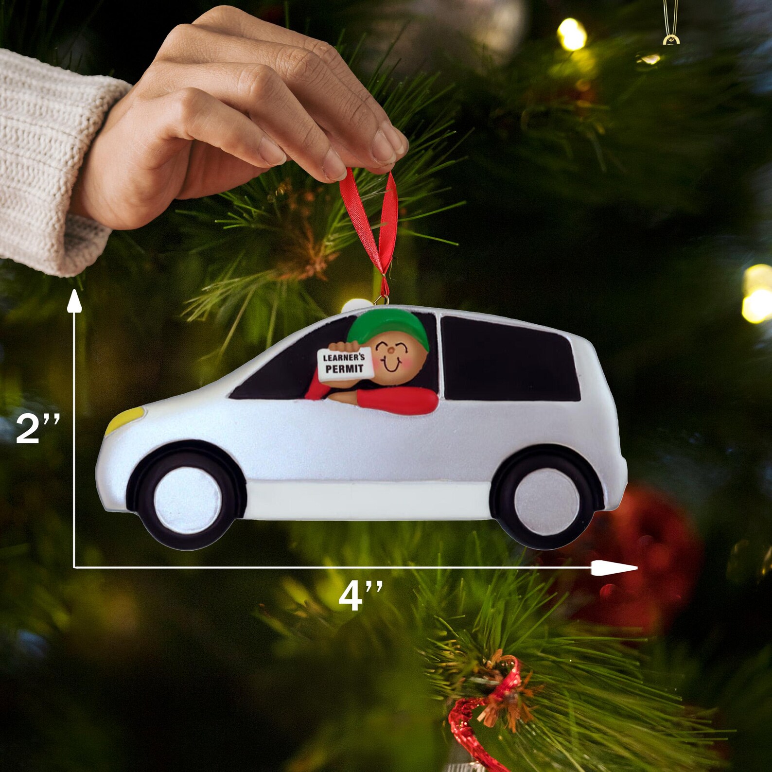 New Driver Ornament, Drivers License Ornament, Learners Permit Ornament ...