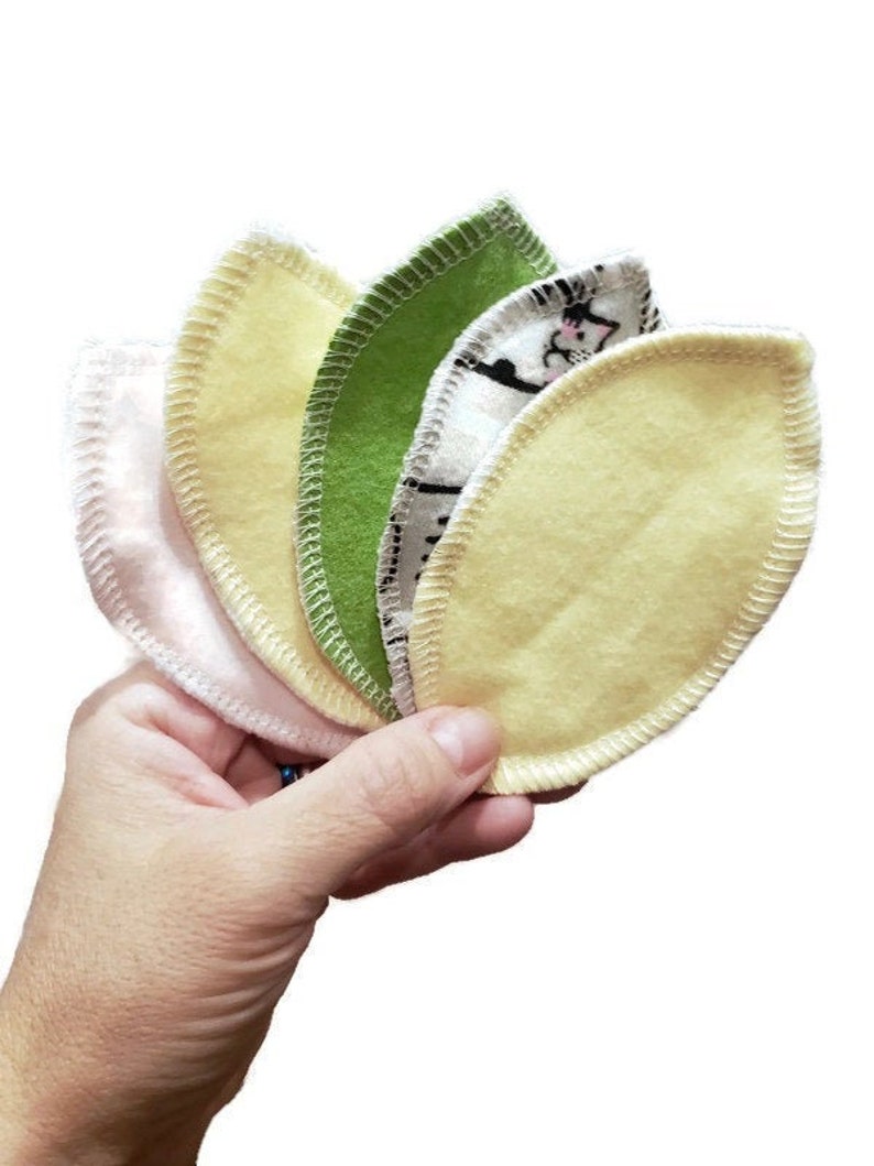 Set of 15 5x2.5 Interlabial Pads/ 3-ply 100% Cotton - Etsy