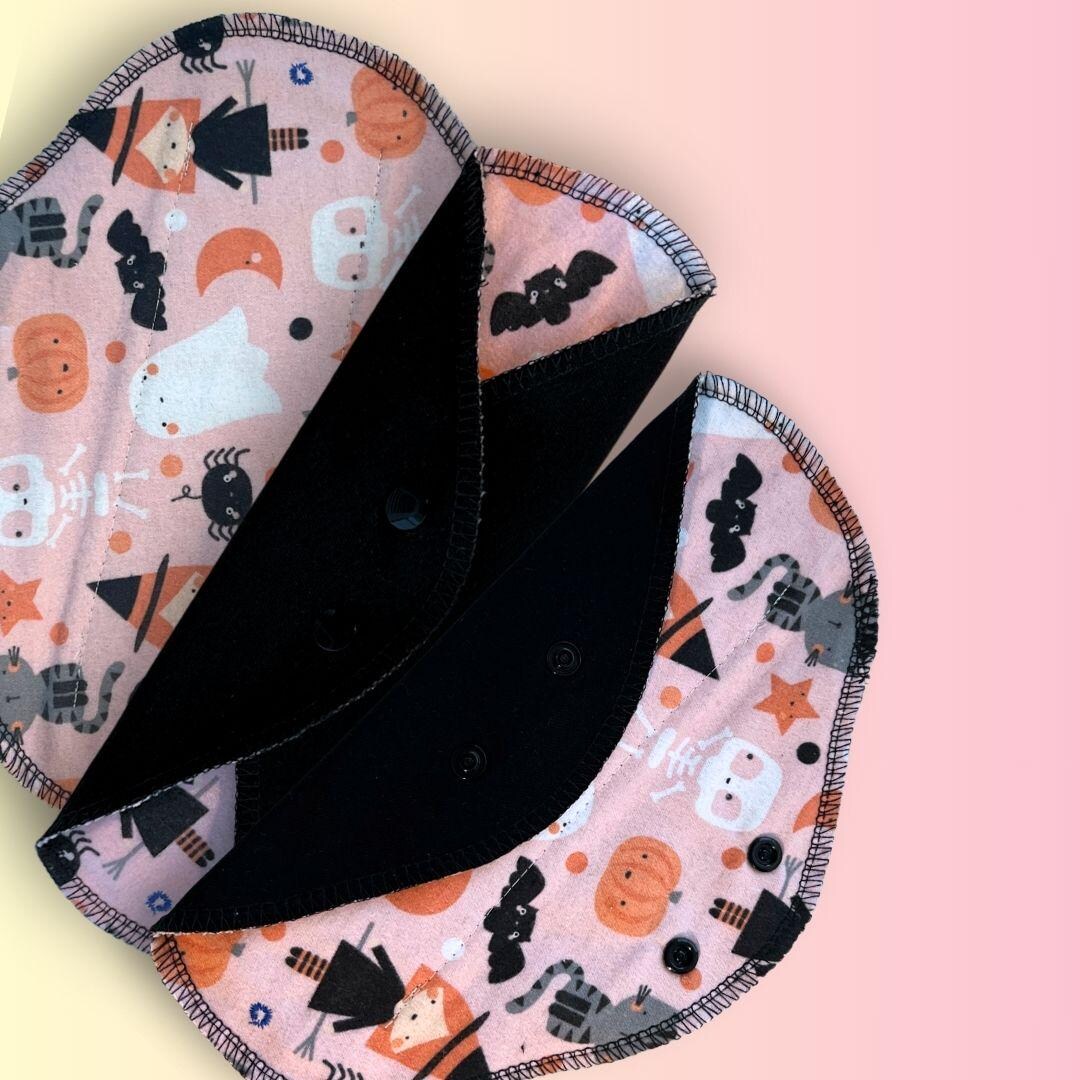 Pack of MIX Flow Period Cloth Pads/liners/regular/heavy Flow/with Eco ...