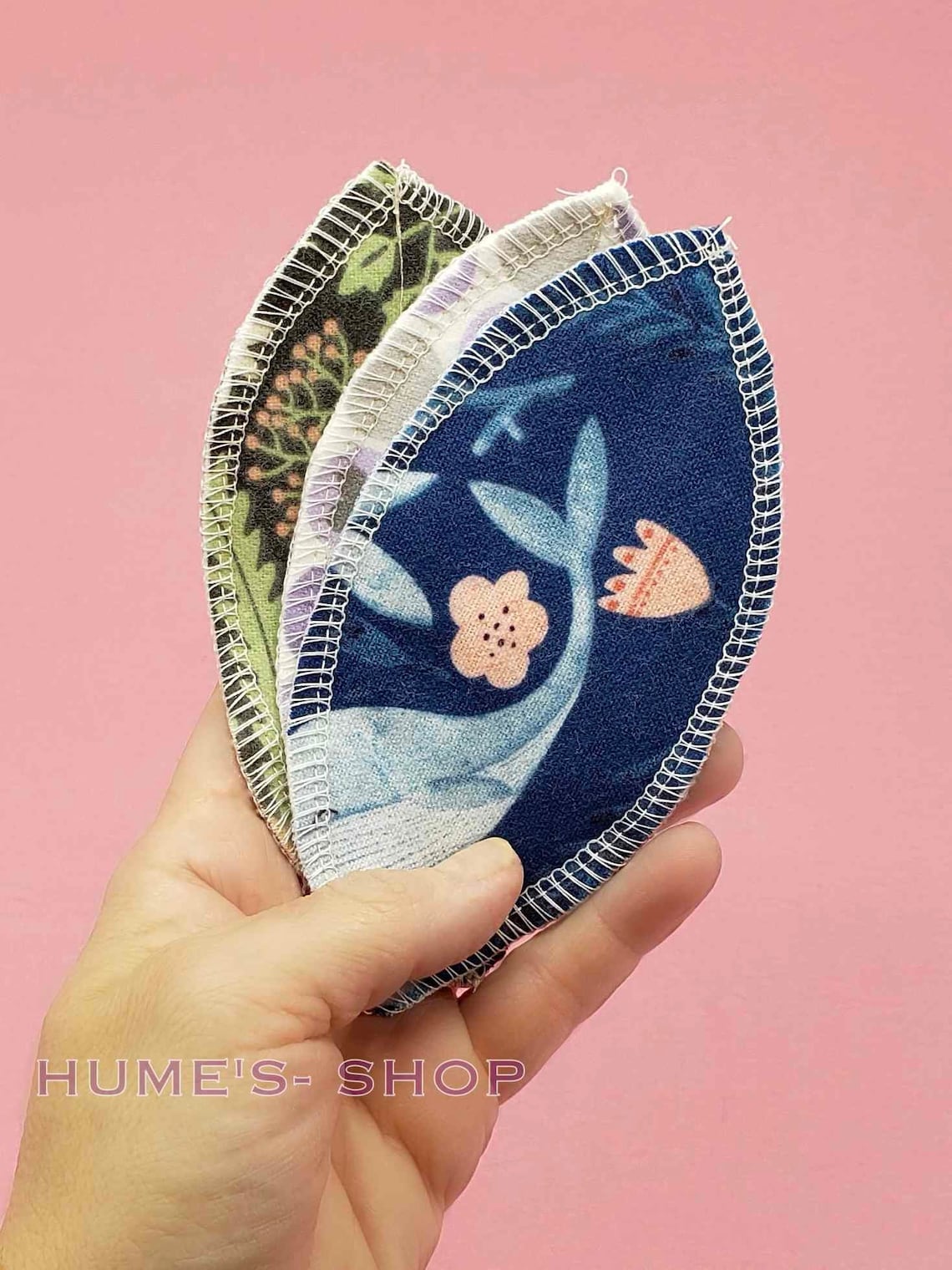 Set of 15 5x2.5 Interlabial Pads/ 3-ply 100% Cotton | Etsy