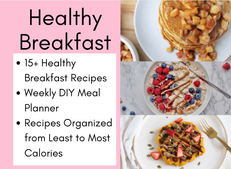 Complete Healthy Meal Recipes | Printable Recipe Ebook | Meal Plan ...