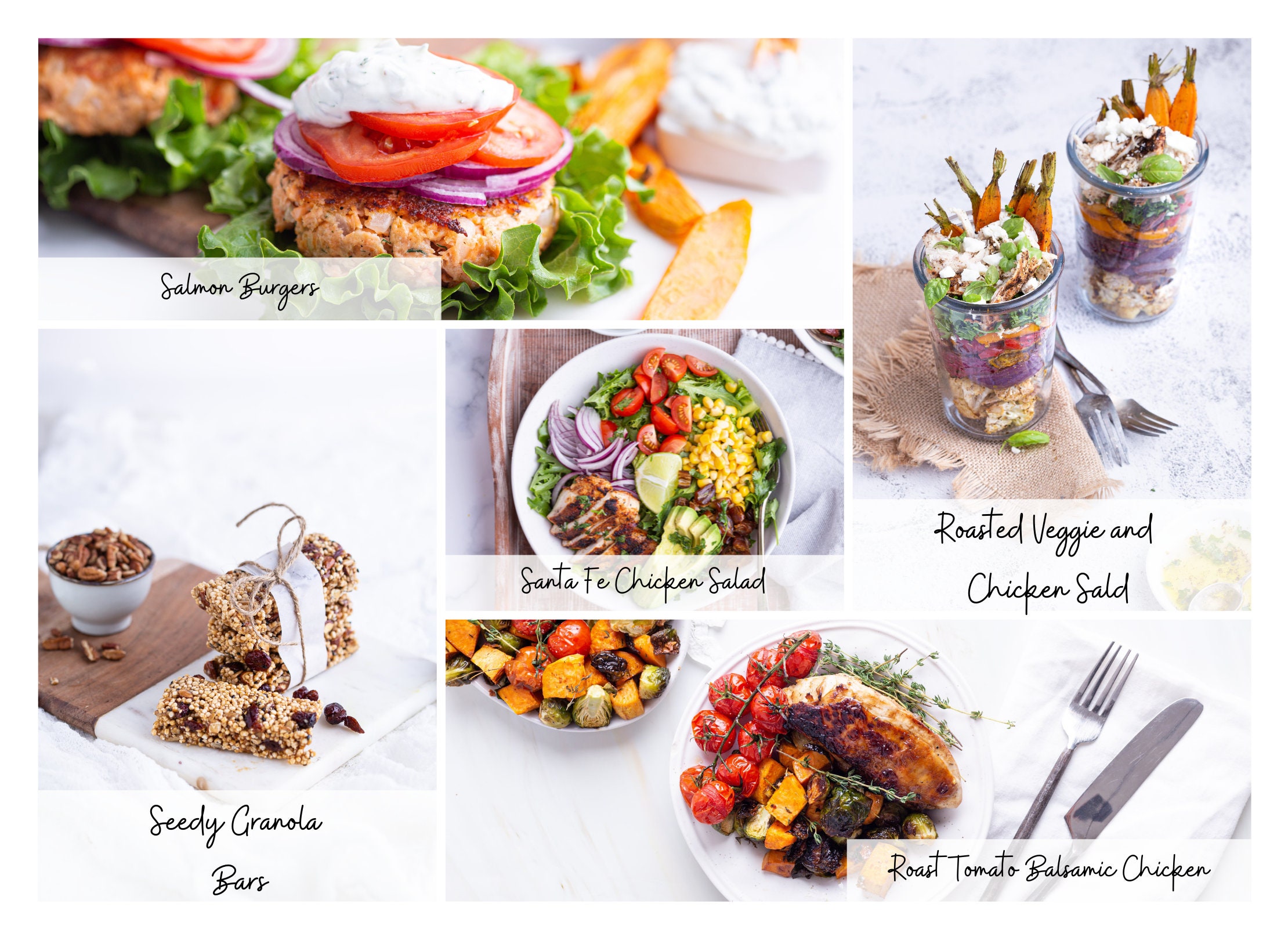 Volume 8 Healthy Recipes Printable Recipe eBook Meal Plan Cookbook ...