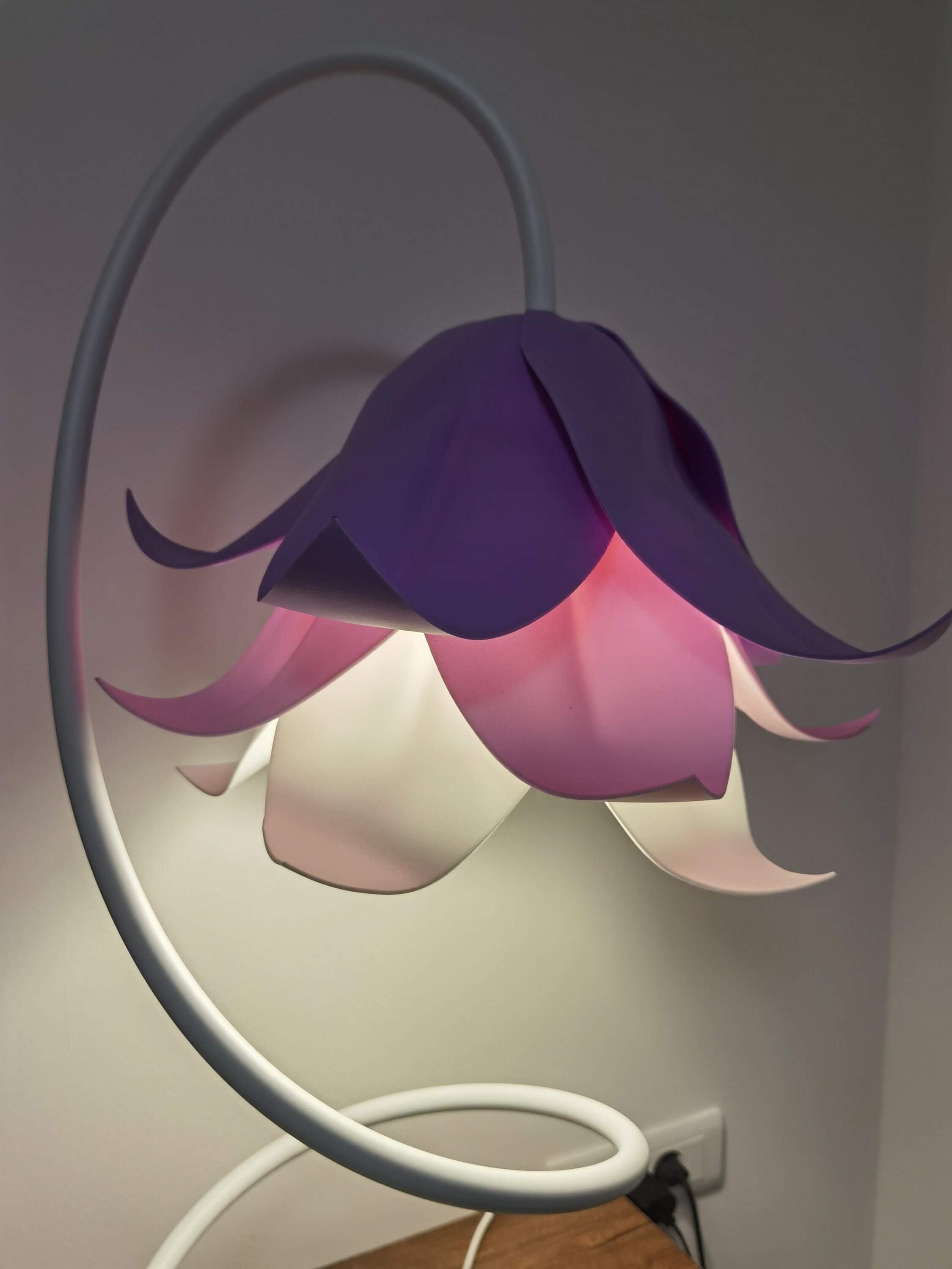 Simple Desk Lamp for Cozy Home Mid Century Desk Lamppink - Etsy