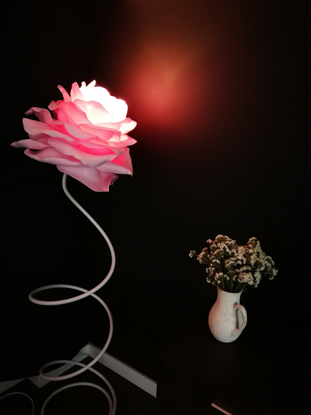 Comfort Cozy Standing Lamp for Home, Pastel Luxurious Home Light, Warm ...