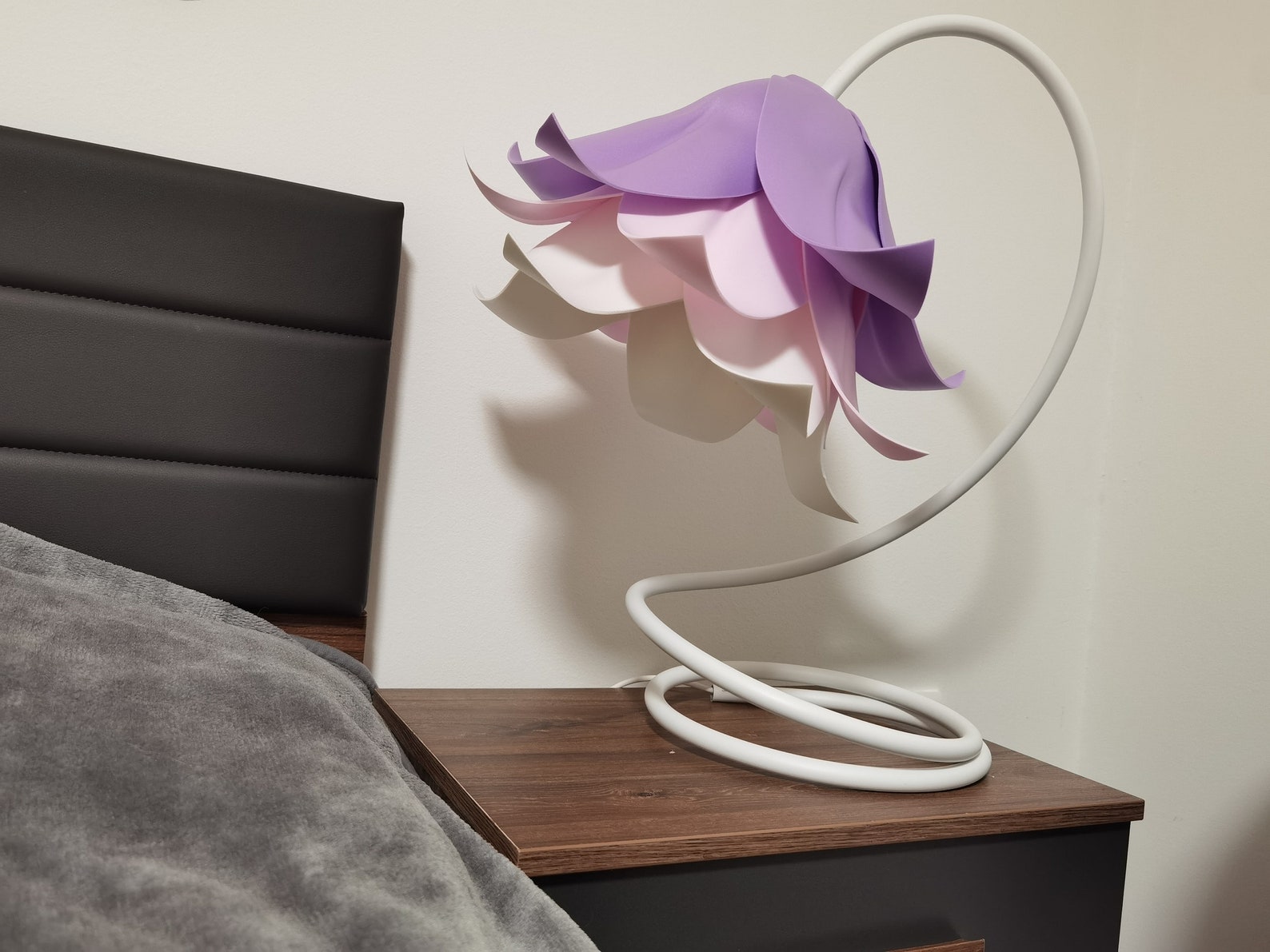 Simple Desk Lamp for Cozy Home Mid Century Desk Lamppink - Etsy