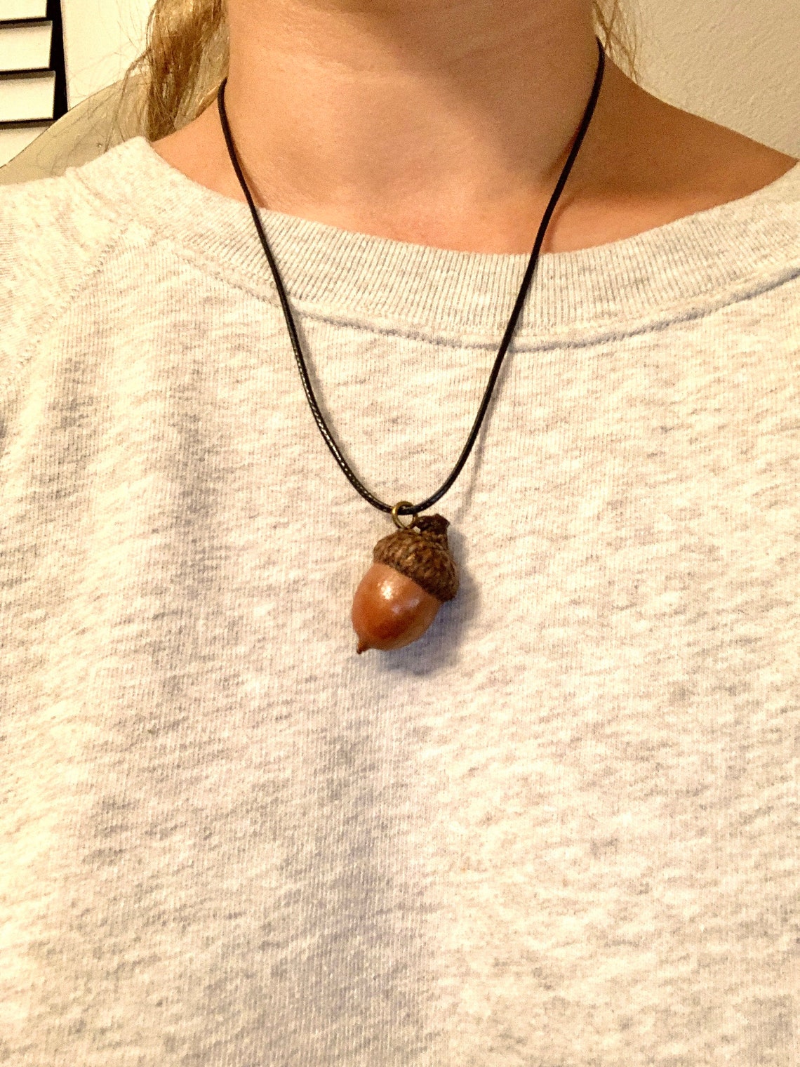 Real Acorn Pendantsacorn Necklaces Rustic Handmade | Etsy