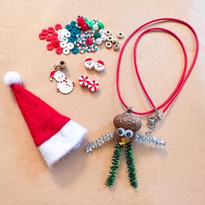 Ornament Craft Kit, Christmas Craft Kit for Kids Teens Adults, Acorn ...
