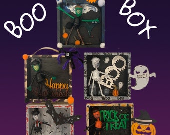 Halloween Mummy Box - Etsy