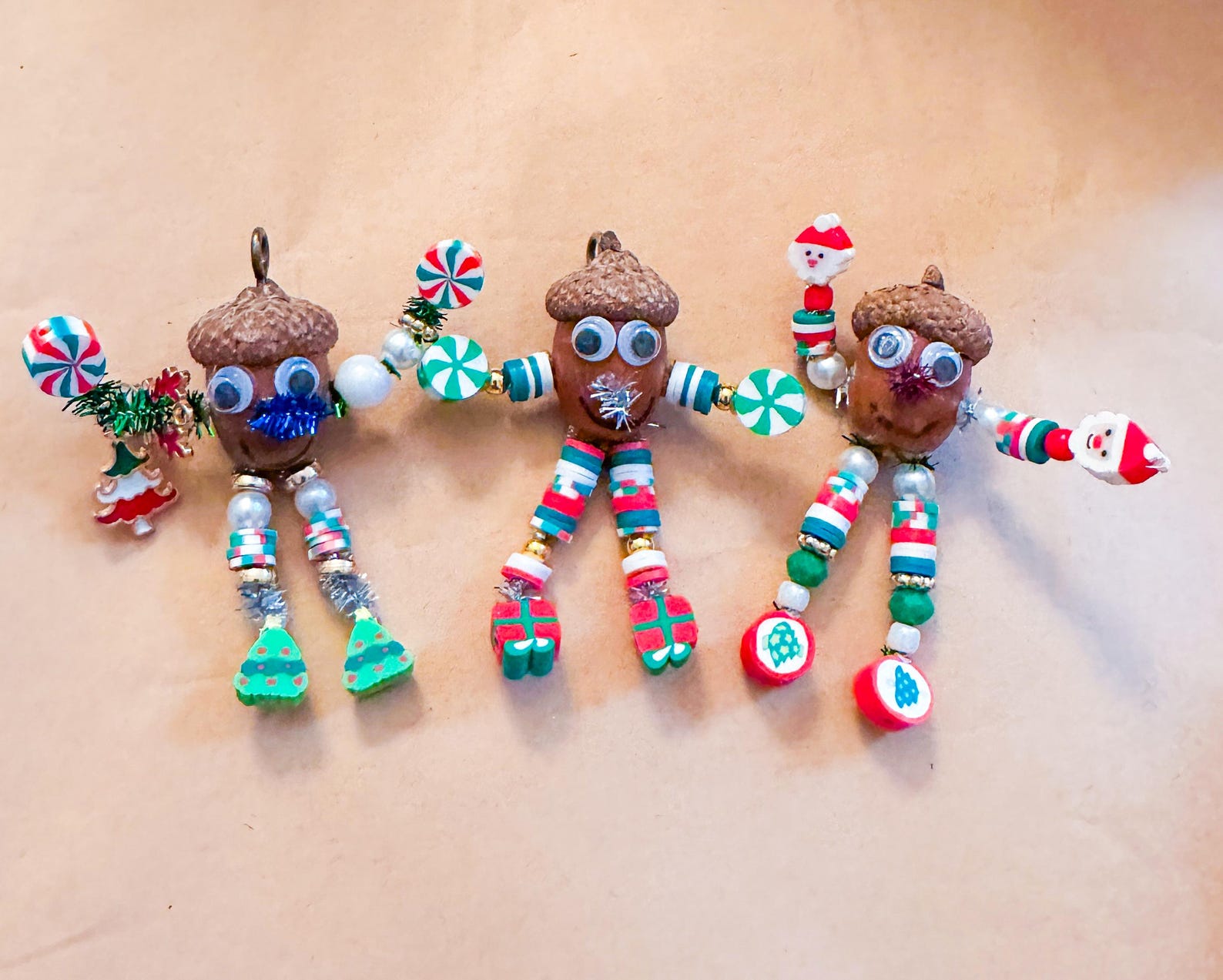 Ornament Craft Kit, Christmas Craft Kit for Kids Teens Adults, Acorn ...