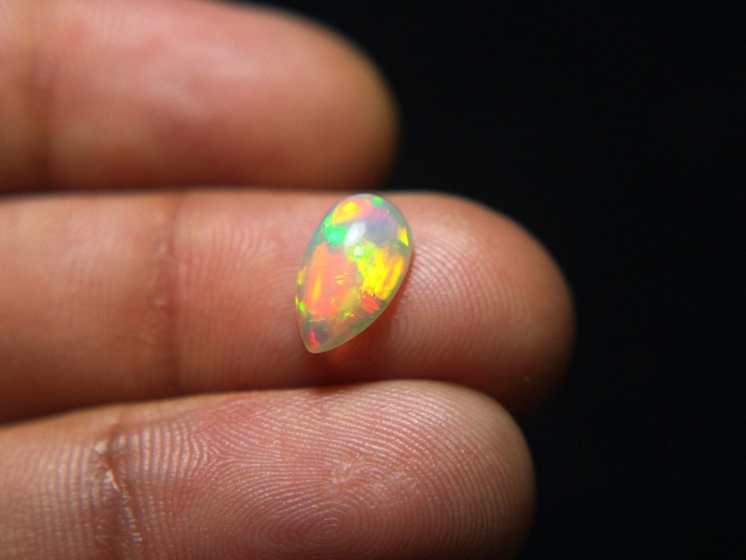 1.crt Stunning Natural Opal - Play of Color Opal, Opal Gemstone - Loose ...