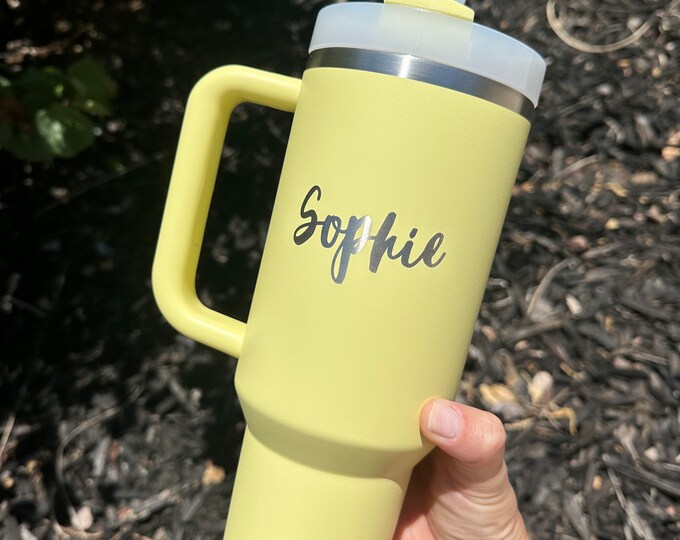 PERSONALIZED STANLEY TUMBLER | Authentic Stanley Tumbler | Custom ...