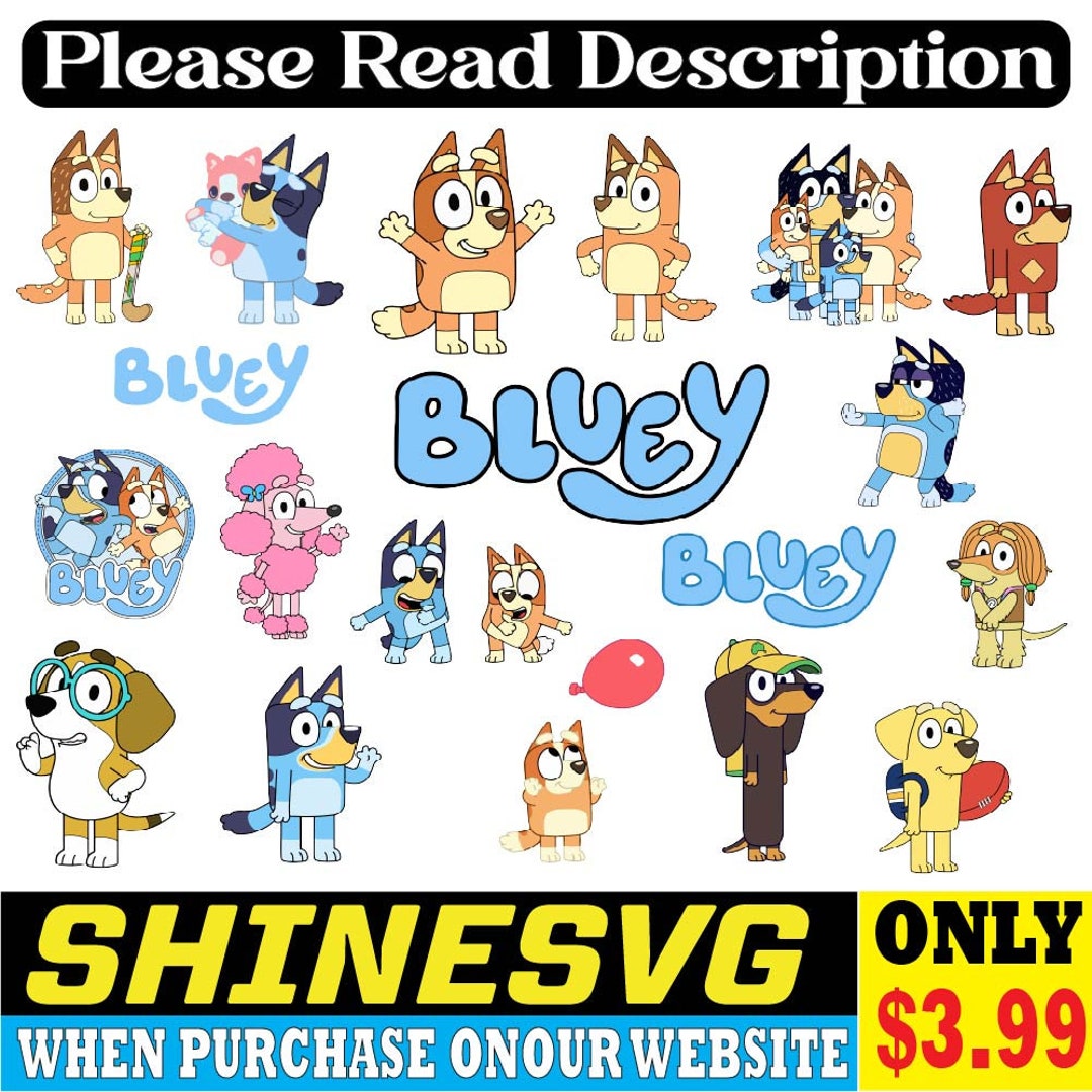 Bluey Svg Bluey Svg Bundle Bluey Geburtstag Bluey Cut Etsy Porn Sex The Best Porn Website