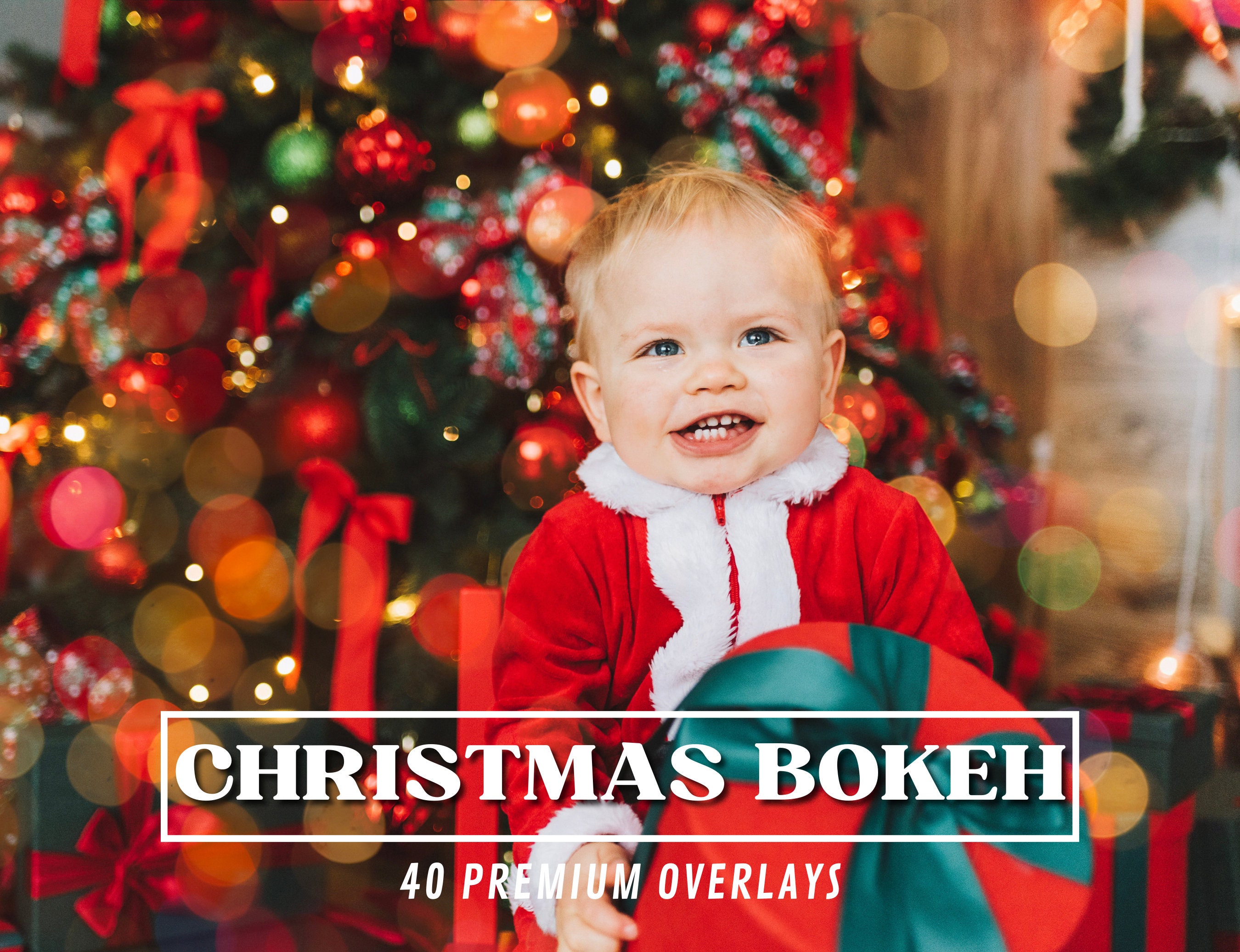 40 Christmas Bokeh Overlays | Christmas Overlays, Gold Christmas ...