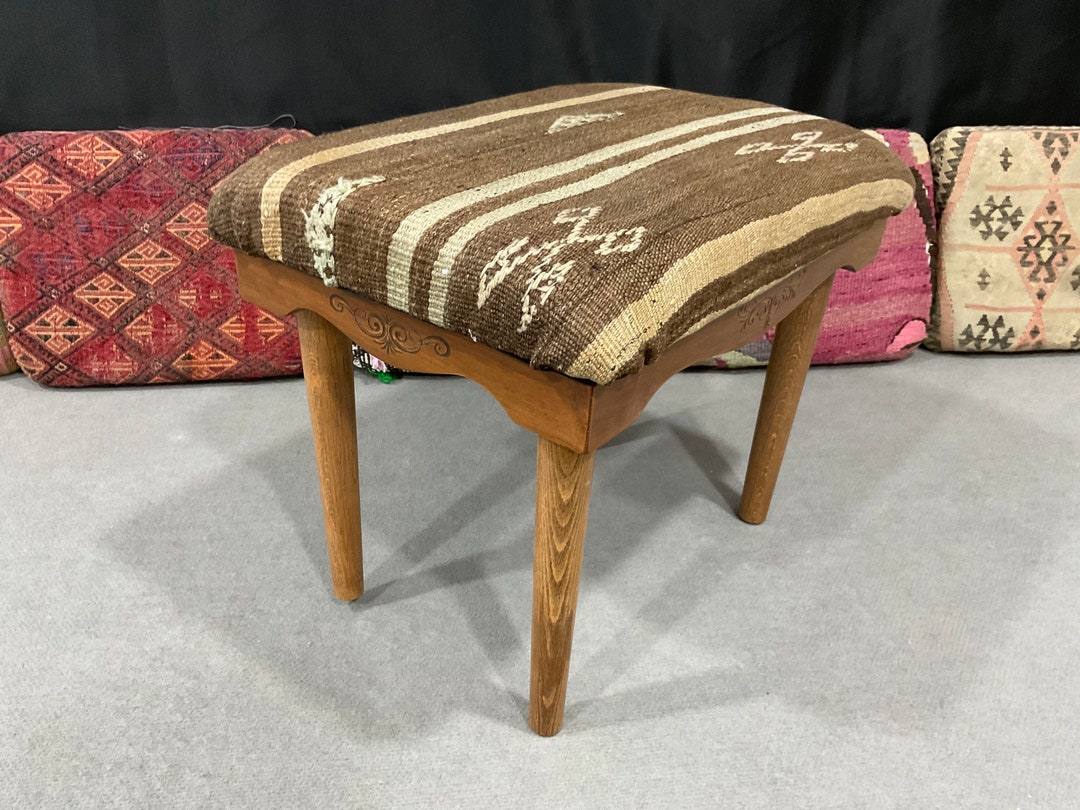 Natural Rug Bench, Outdoor Bench, Bedroom Bench, Upholstered Bench ...
