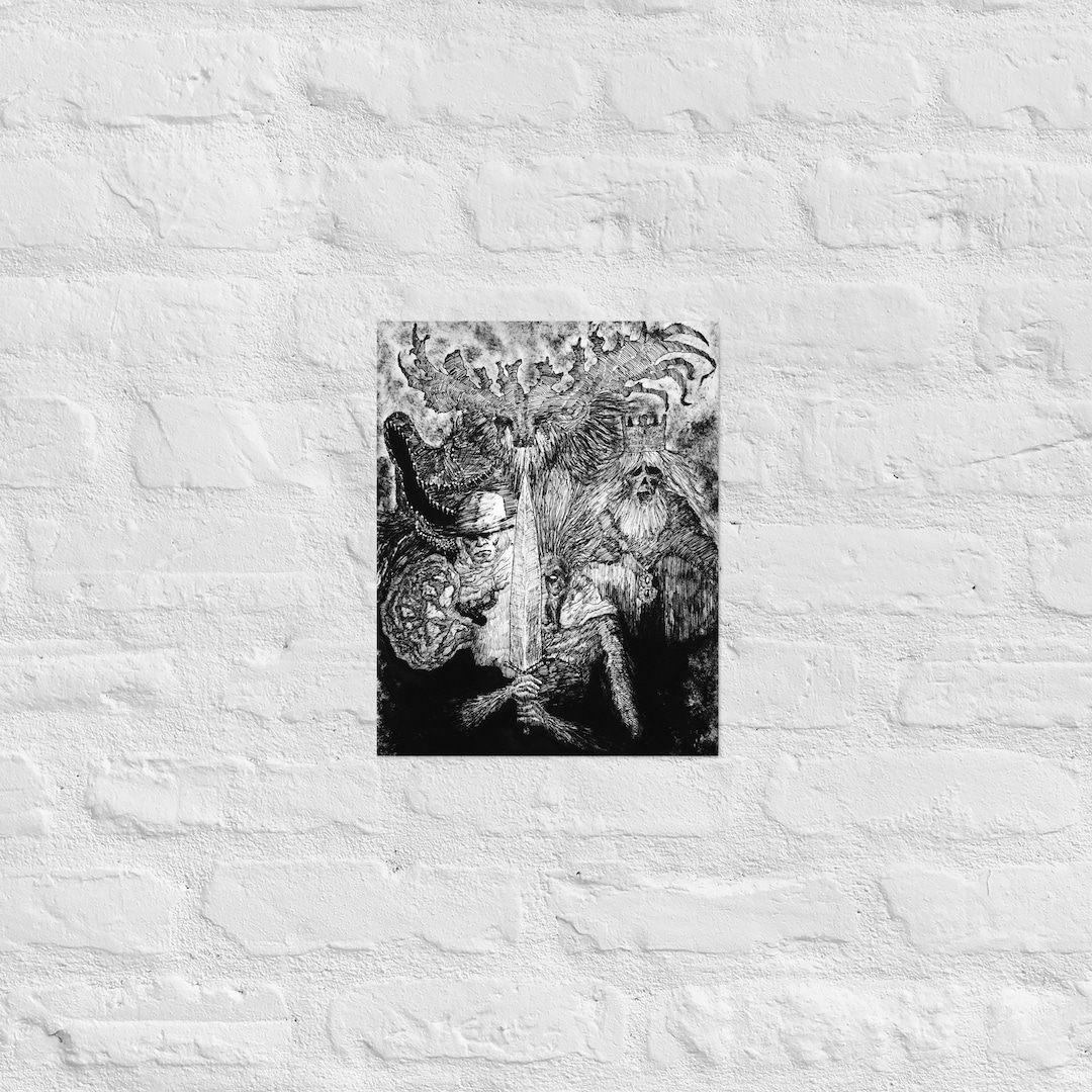 Bloodborne Bosses Original Ink Illustration Print - Etsy