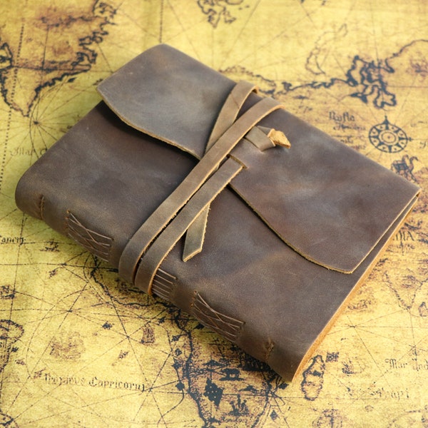 Leather Sketchbook - Etsy