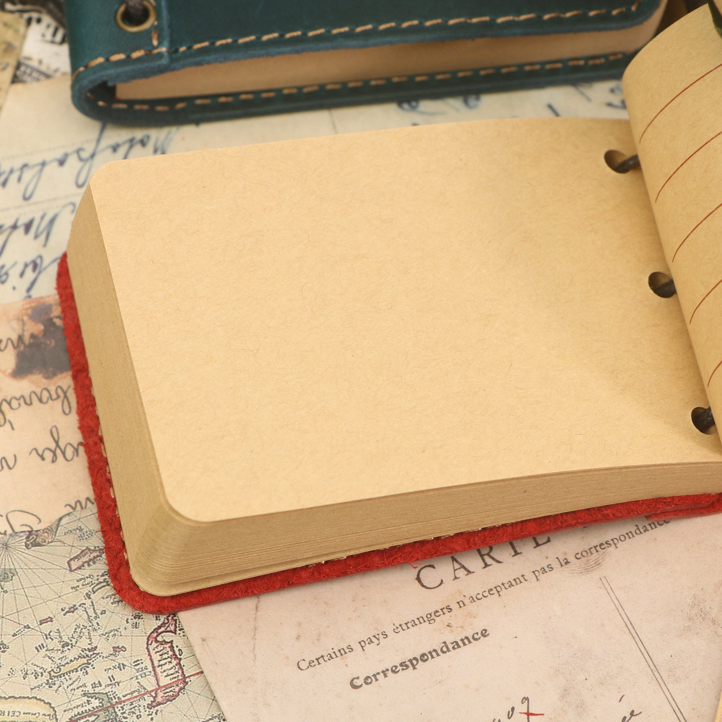Mini Kraft Paper Refillable Notebook: Pocket Journal Pages - Etsy