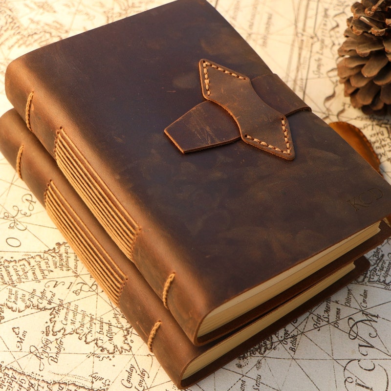Leather Sketchbook - Etsy