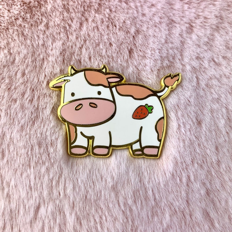 Cow Pin - Etsy