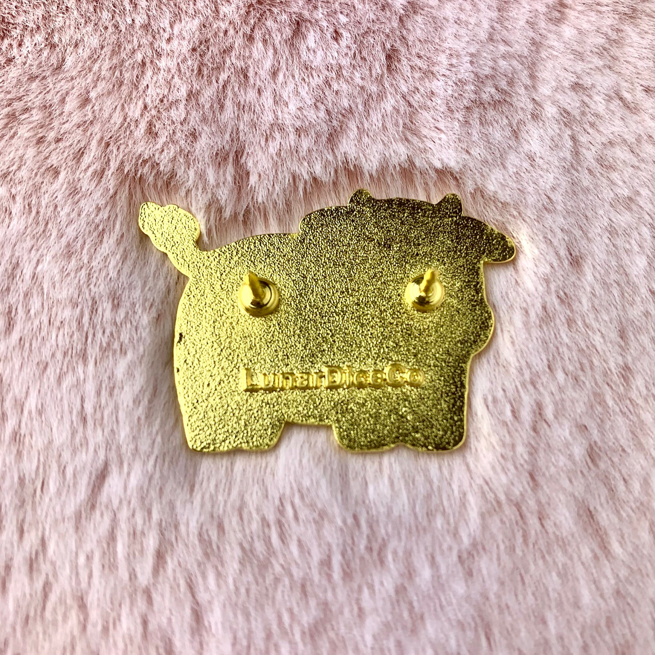 Strawberry Cow Hard Enamel Pin Kawaii Cow Pin Cute - Etsy