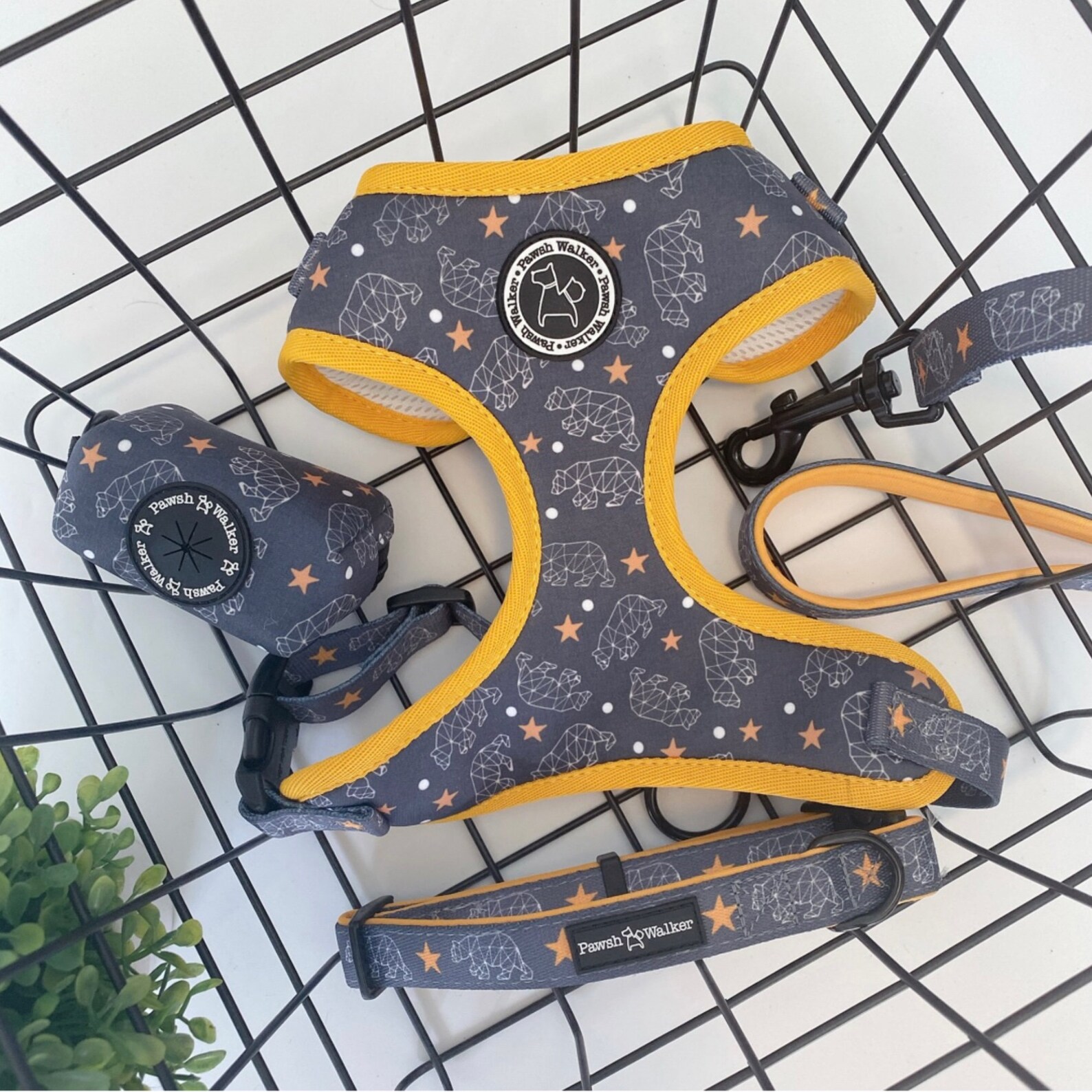 Pawsh Walker Star Gazing Dog Bundle Set Dog Harness Set Dog - Etsy