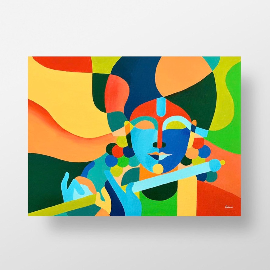 Krishna Abstract Paintings