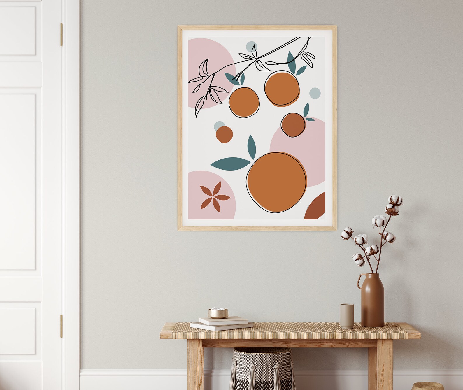 Orange Fruit Art, Breakfast Wall Art, Dining Room Art, Kitchen Art ...