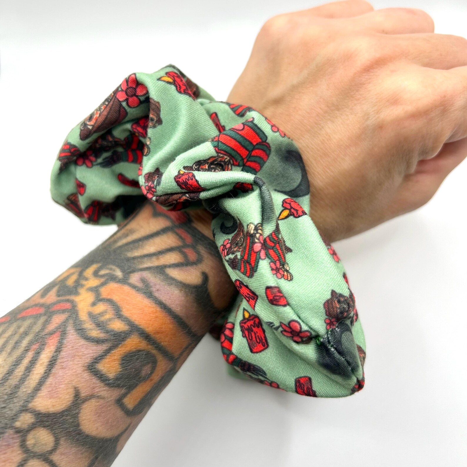 Nightmare Slasher Horror Jumbo Scrunchie - Etsy