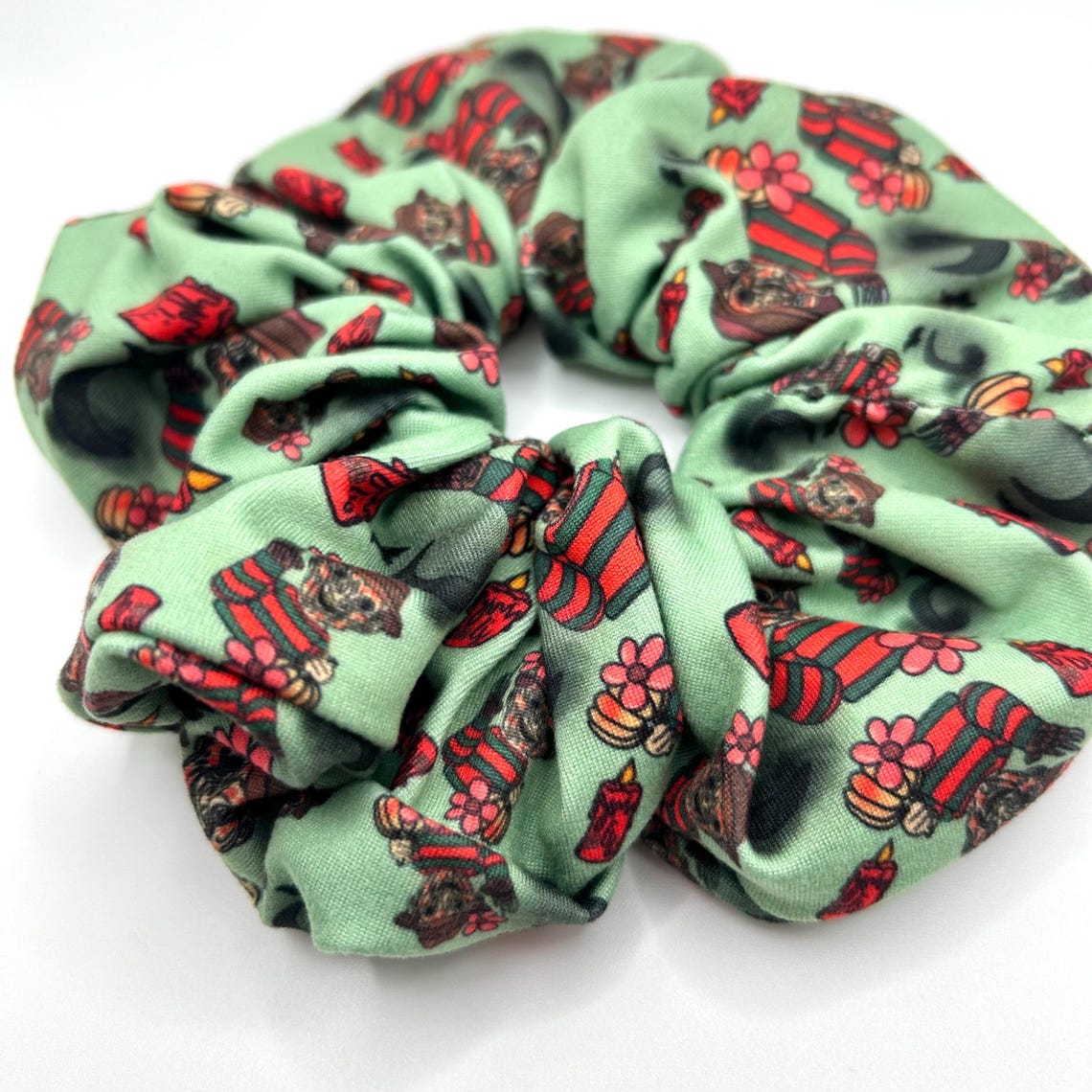 Nightmare Slasher Horror Jumbo Scrunchie - Etsy