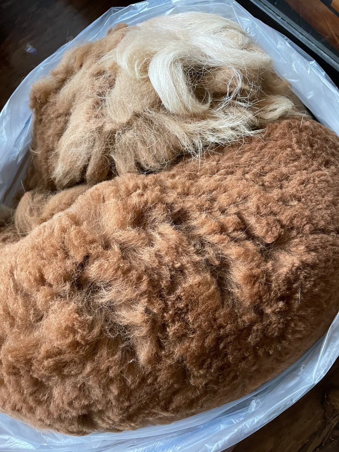 Raw Alpaca Fiber: Second and Third Cutting - Etsy