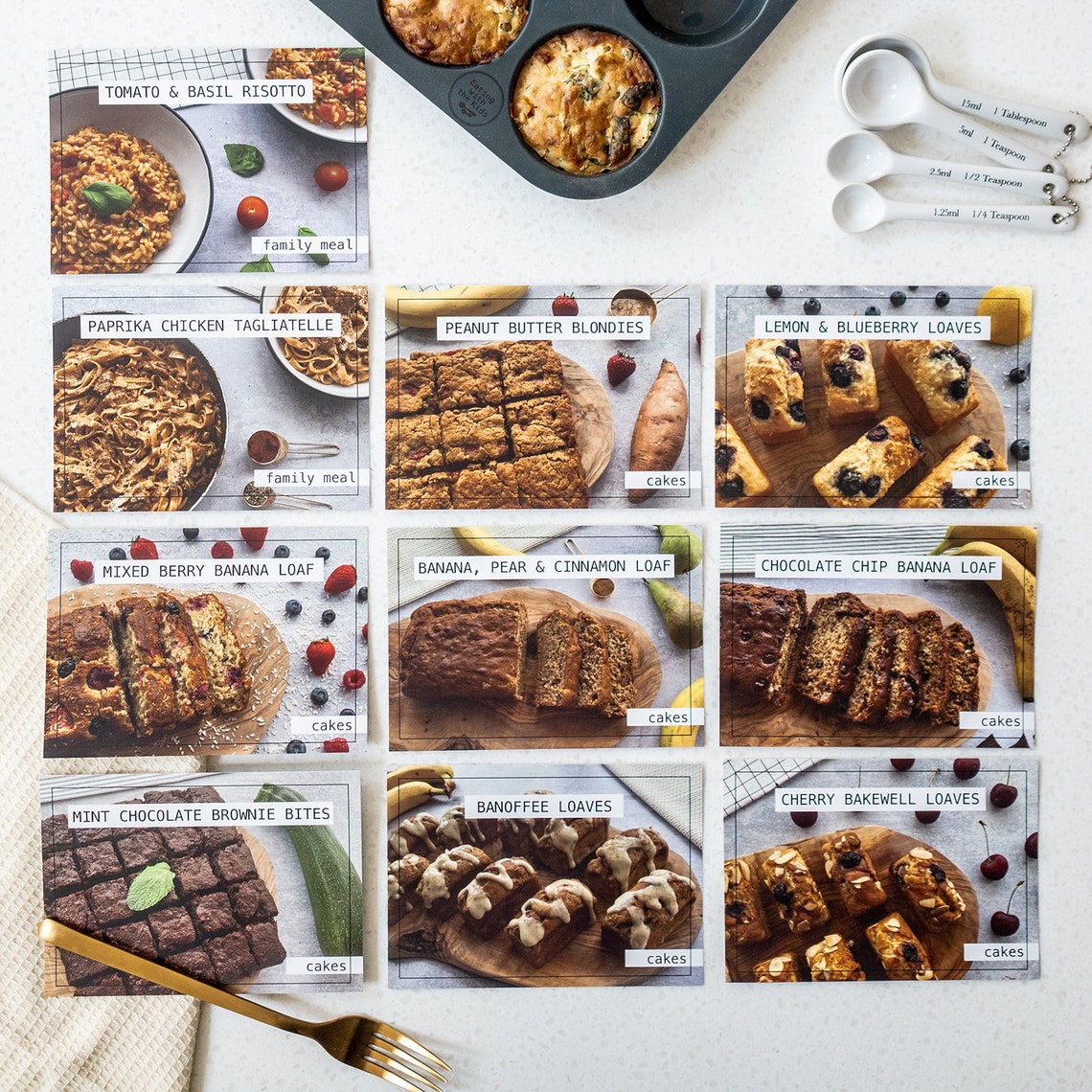 The Original Pack Recipe Cards by Eating With the Kids - Etsy UK