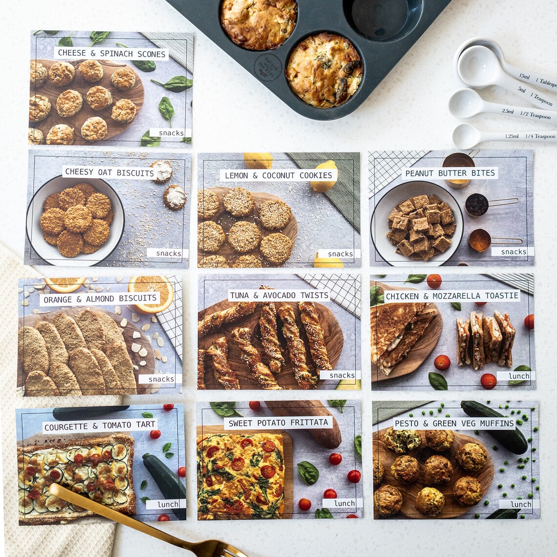 The Original Pack Recipe Cards by Eating With the Kids - Etsy UK