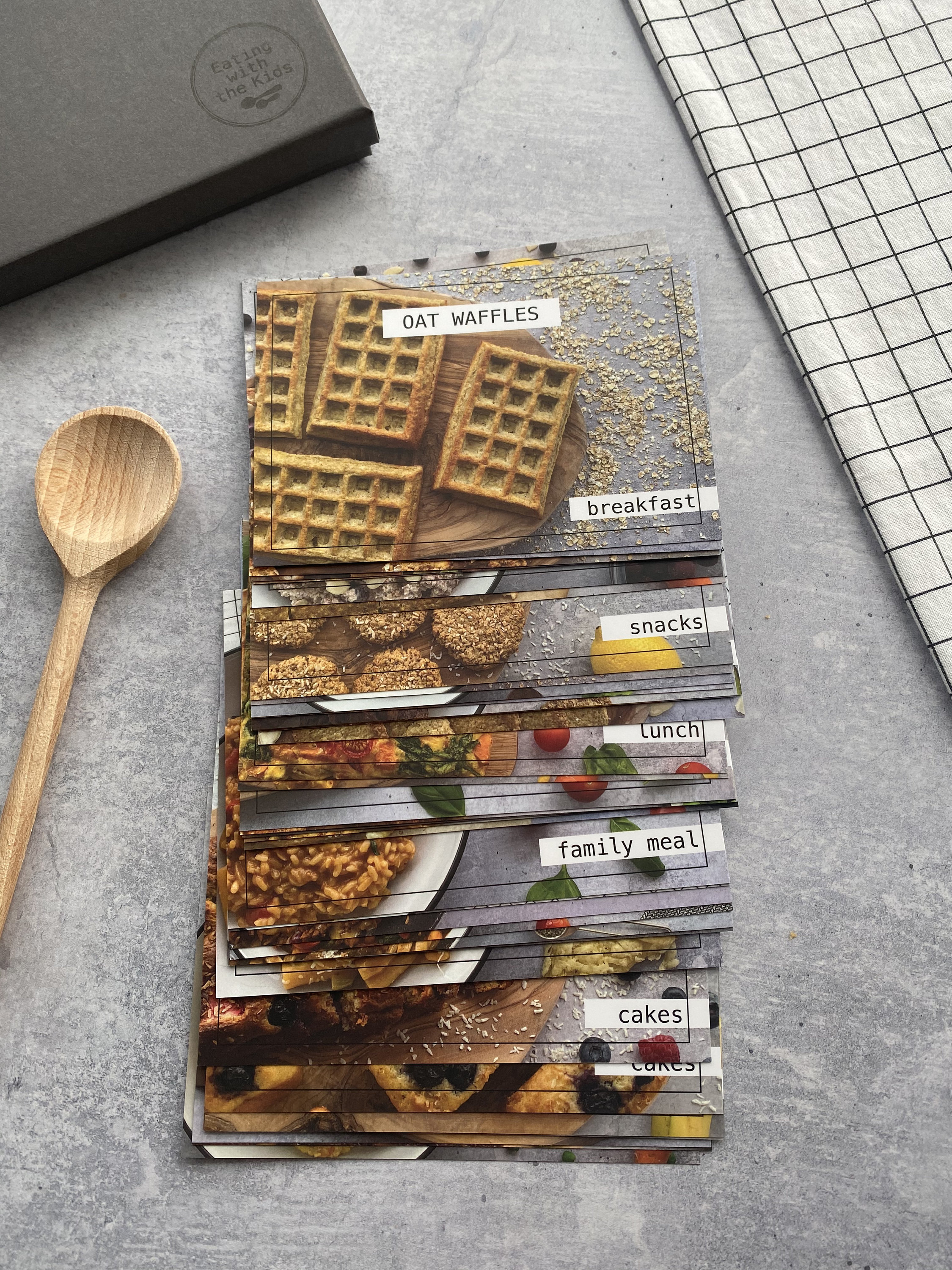 The Original Pack Recipe Cards by Eating with the Kids | Etsy