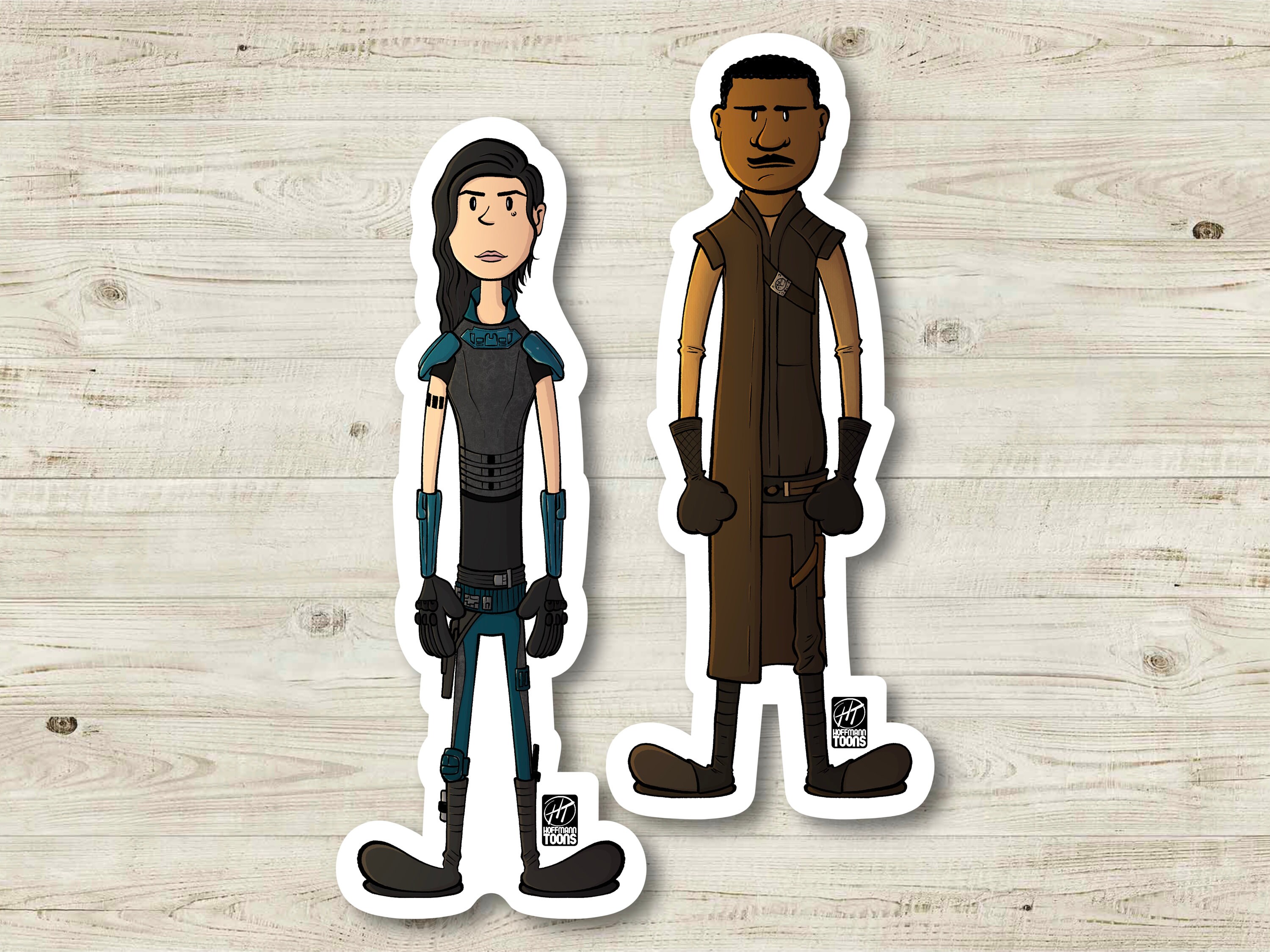 Mandalorian Sticker Pack | Star Wars Stickers | Mando Vinyl Decal - Etsy