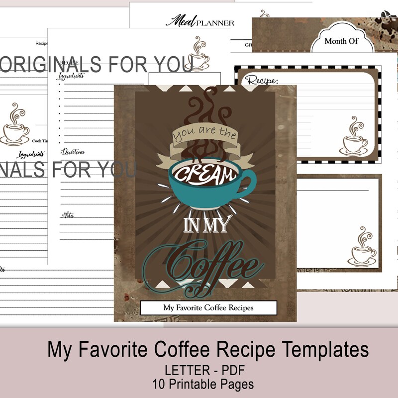 Coffee Recipe - Etsy