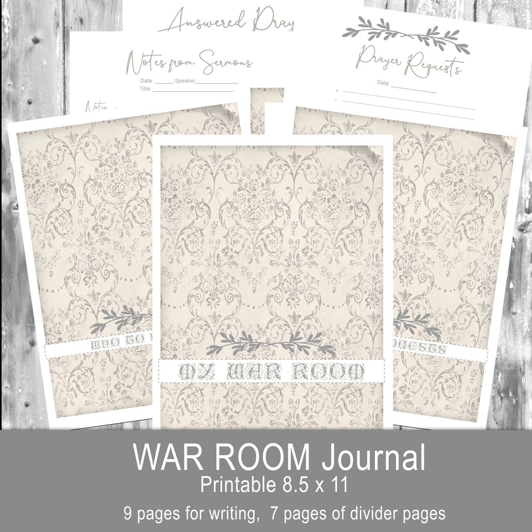 Prayer War Room, Devotional Christian, Bible, Prayers Kit, Gift ...