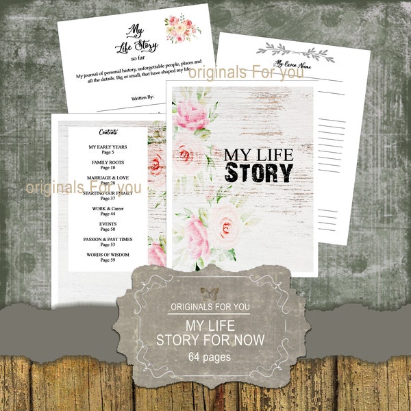 Story of My Life - Etsy