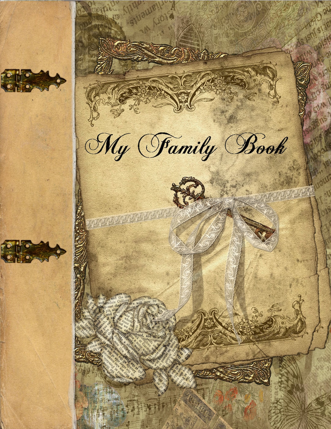 MY FAMILY Book-heritage Book, Family Tree - Etsy