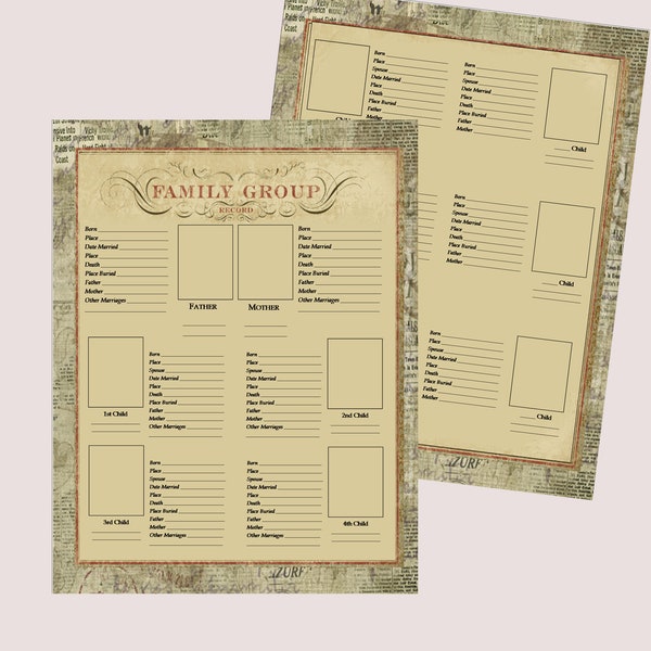 Family Tree Print - Etsy