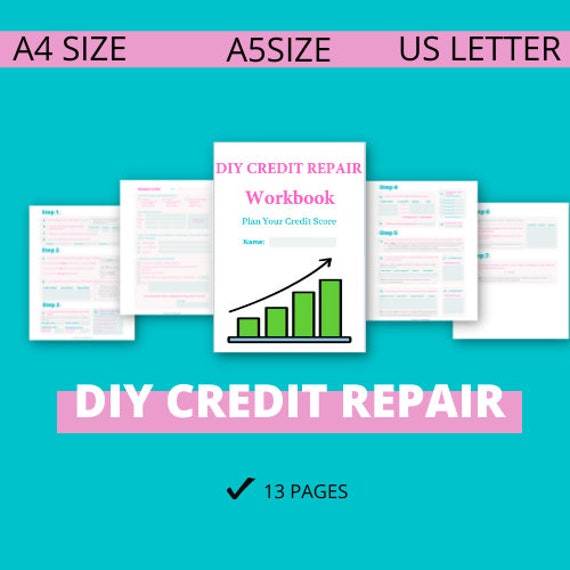 DIY Credit Repair Workbook creditrepaircreditfix - Etsy